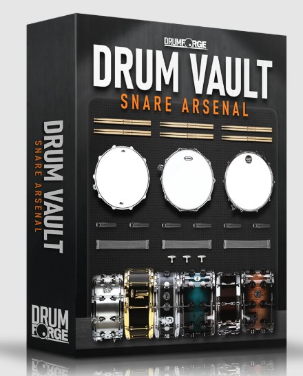 Drumforge Drum Vault Snare Arsenal Full Edition v1.1 (Premium) - worldfreeware