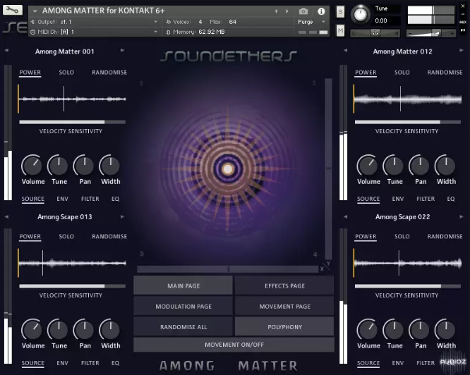 Soundethers Among Matter KONTAKT (Premium) - worldfreeware